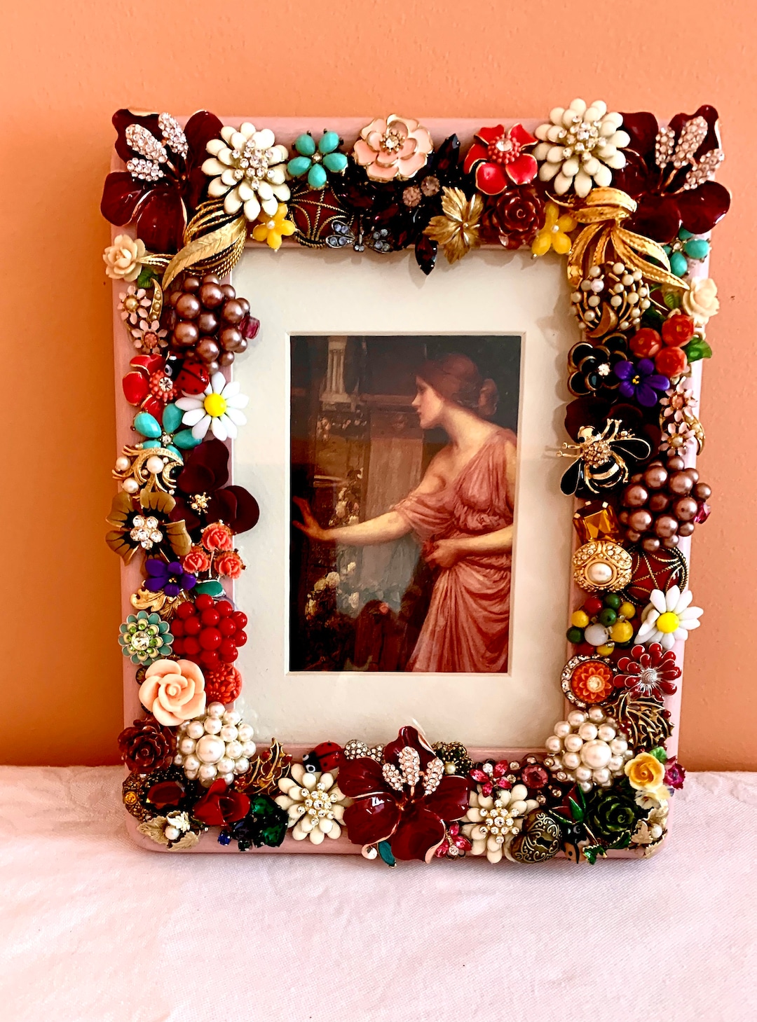 Jeweled Frame - Etsy