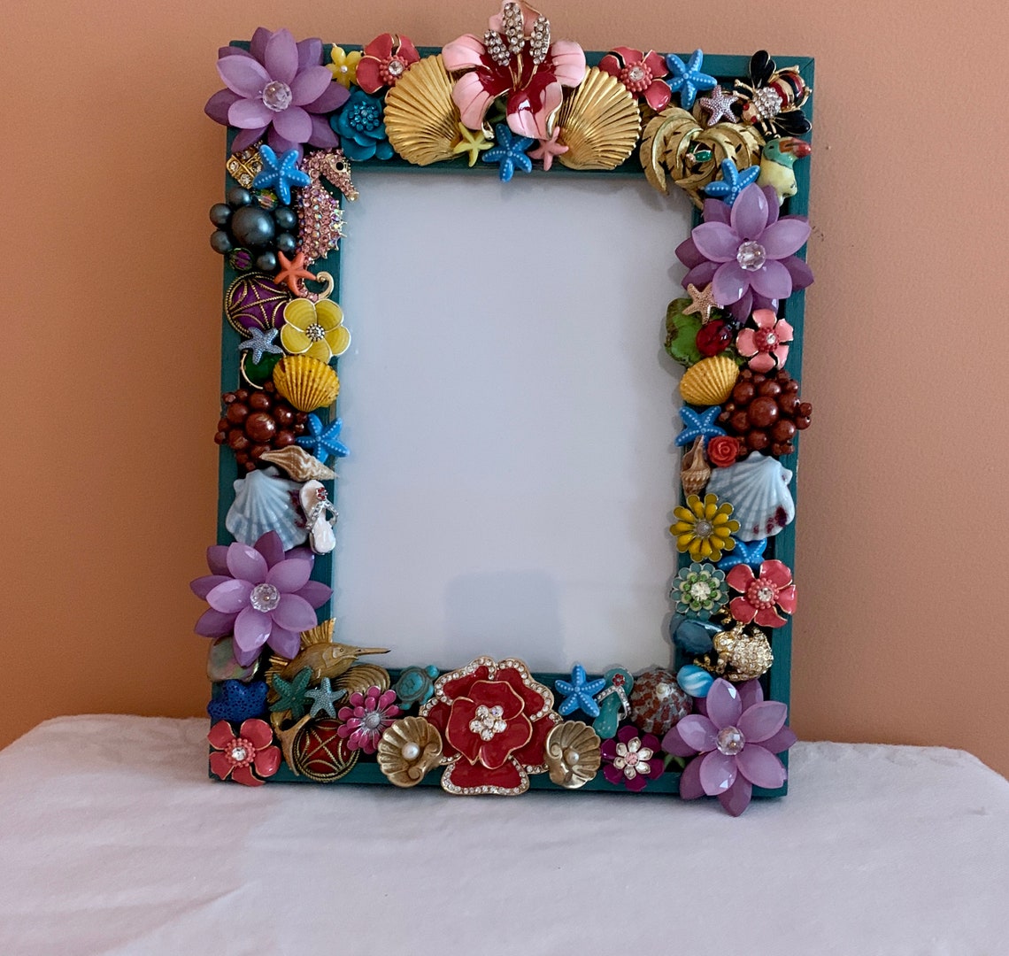 Jeweled Frame - Etsy