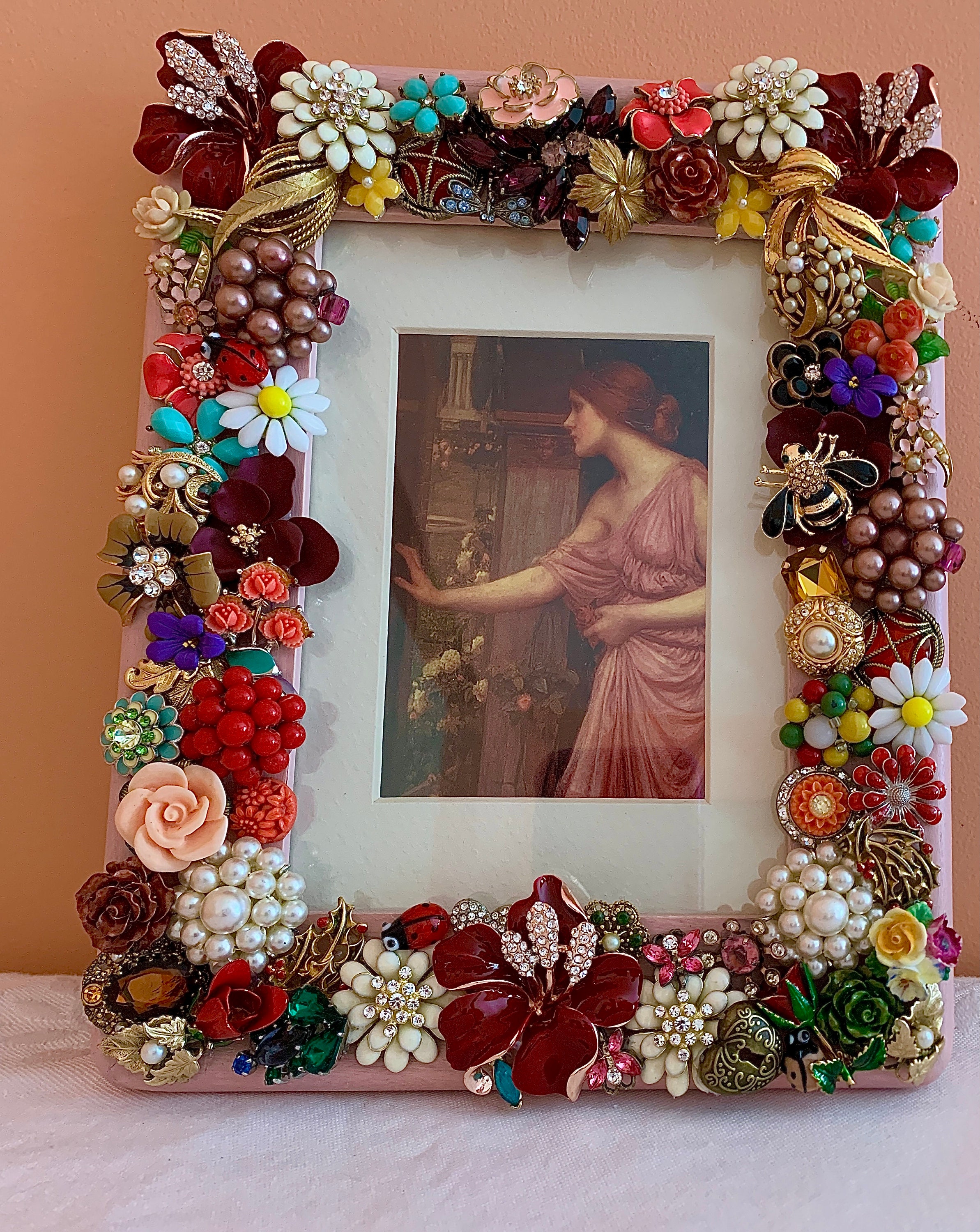 Jeweled Frame - Etsy