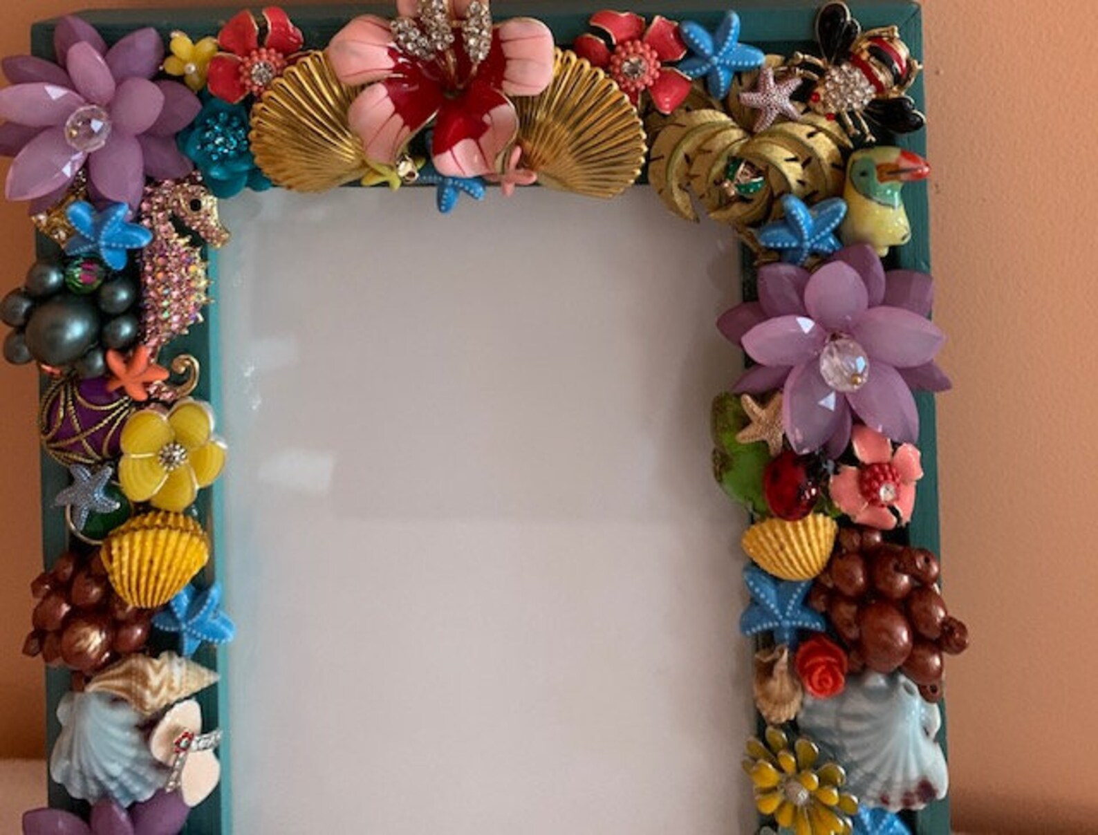 Jeweled Frame - Etsy