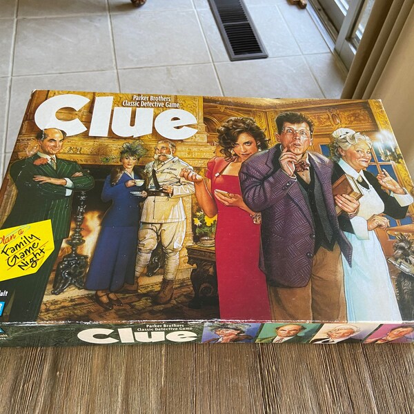 Custom Clue Game - Etsy