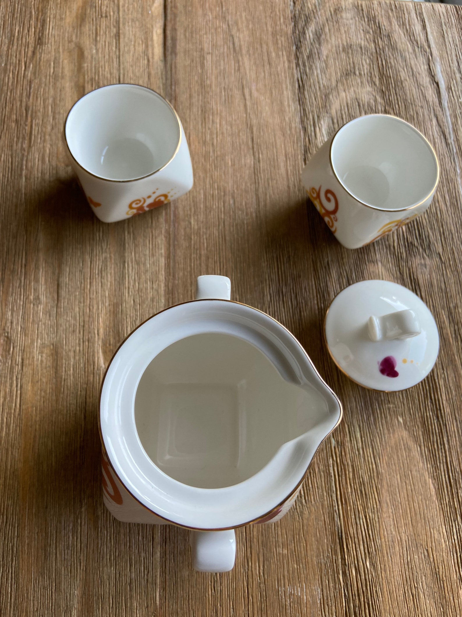Unusual Tea Set - Etsy