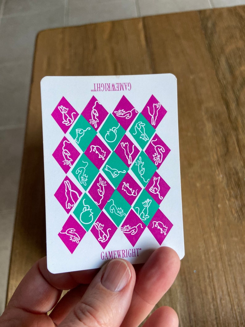 Vintage Rat a Tat Card Game - Etsy