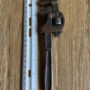 Antique Adjustable Wrench - Etsy