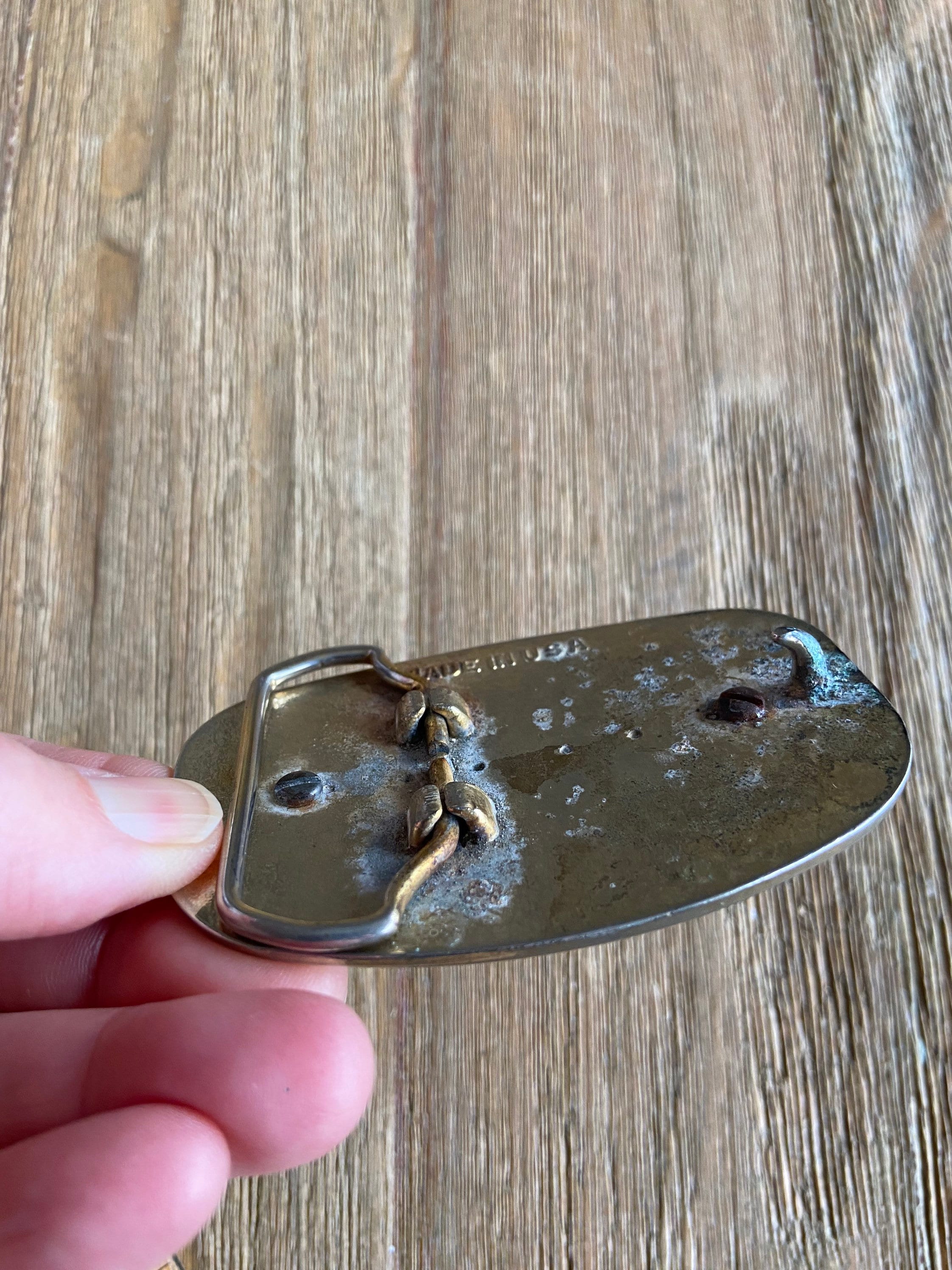 Vintage Cowboy Boots Belt Buckle - Etsy