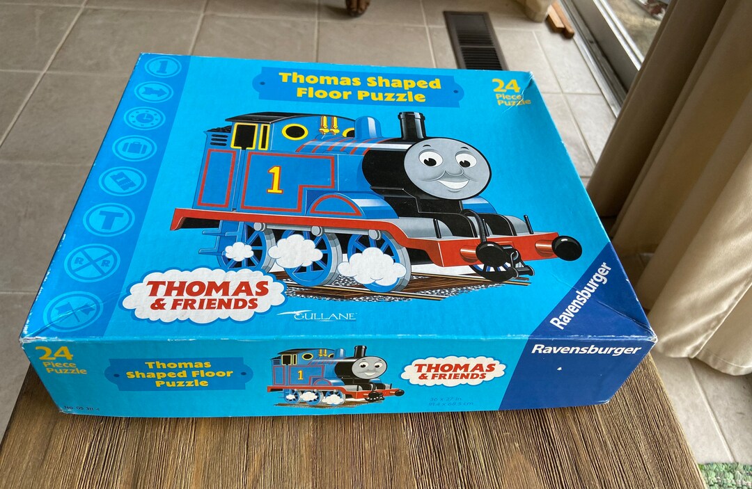 Vintage Thomas the Tank Engine Ravensburger Floor Puzzle - Etsy