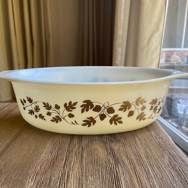Pyrex Golden Leaf - Etsy