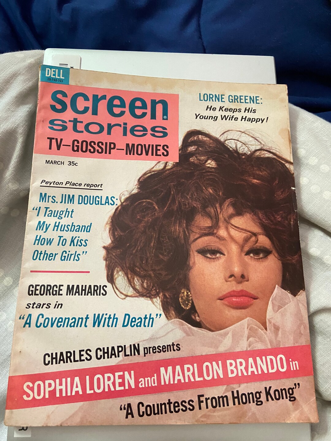 Vintage Screen Stories Magazine March 1967 - Etsy