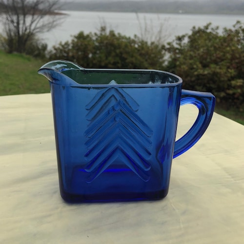 Unusual Collectible Vintage Tall 13 COBALT BLUE Glass - Etsy