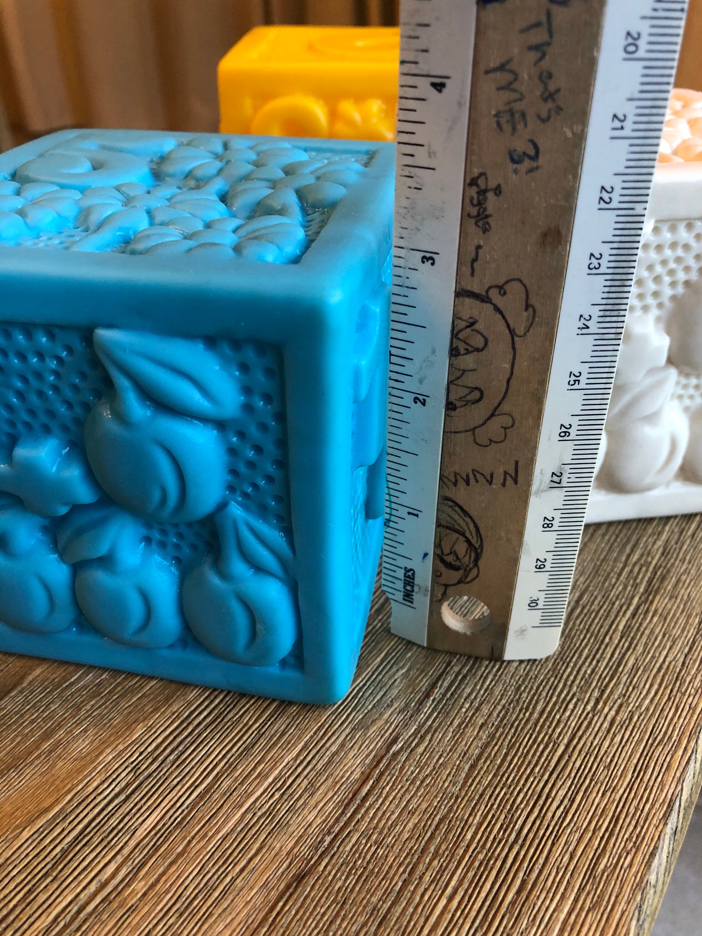 Vintage Rubber Cubes - Etsy