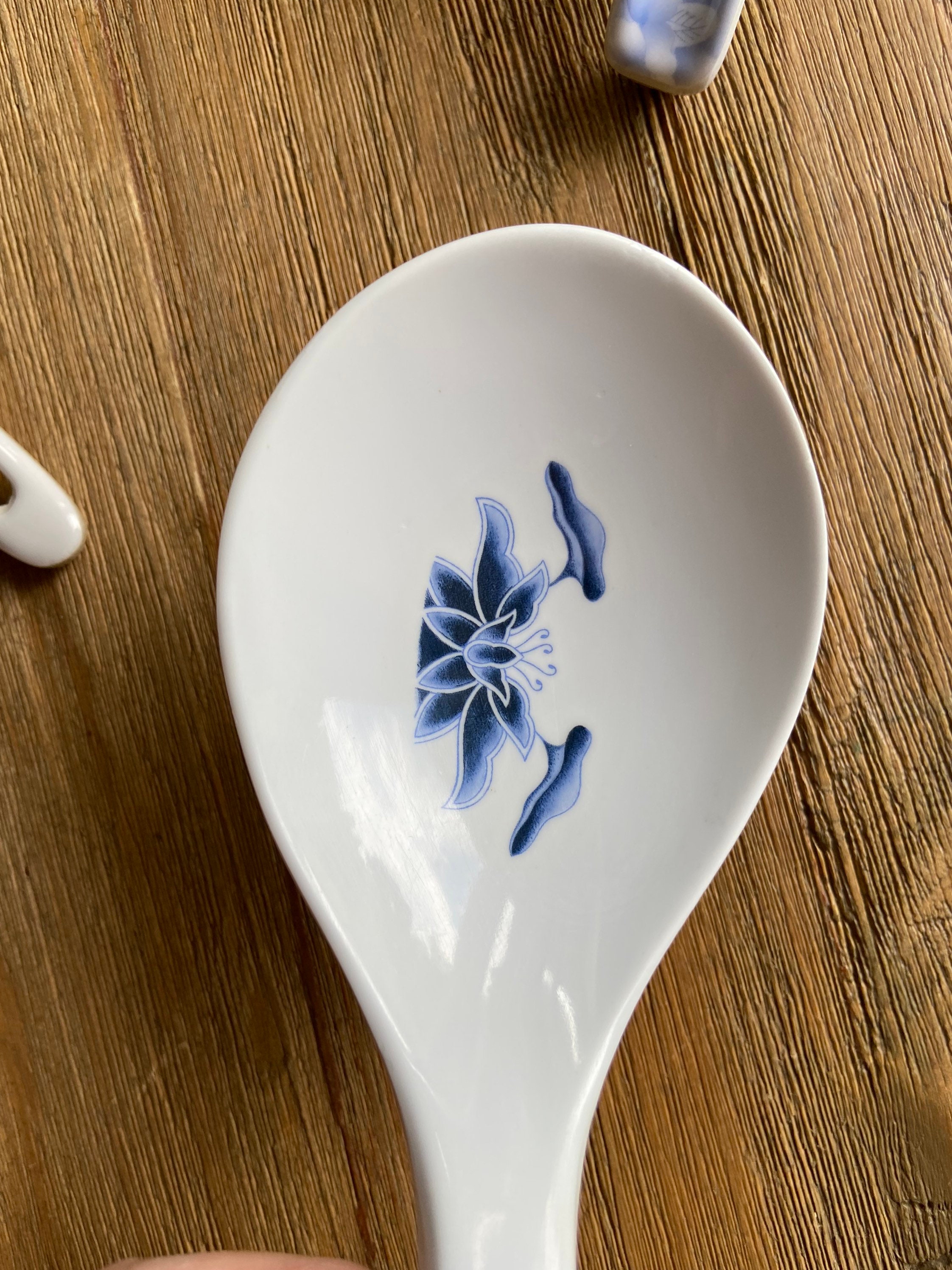 Vintage melamine serving spoons | Etsy