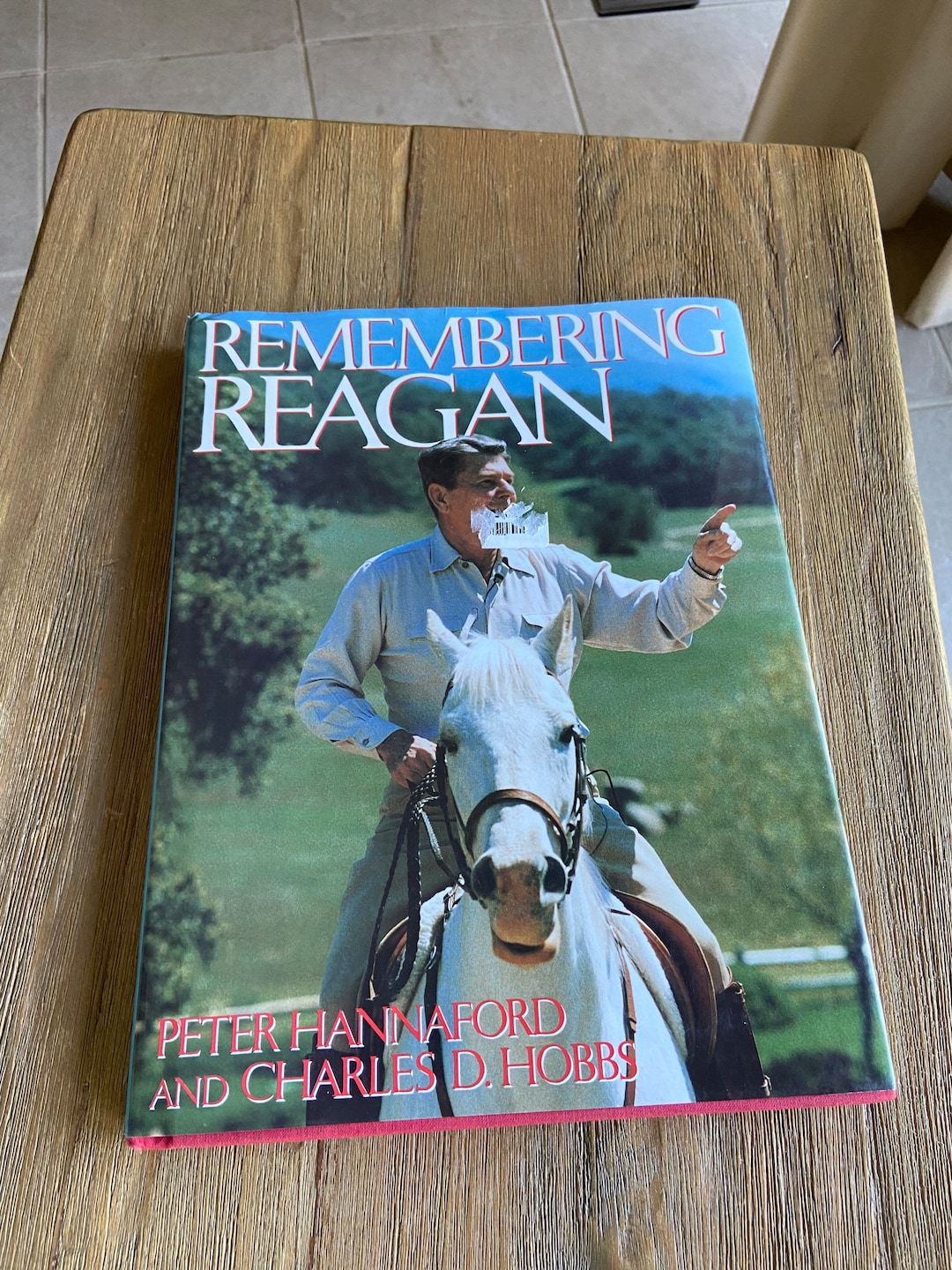 Vintage Remembering Reagan Book - Etsy