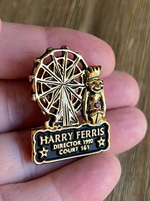 Vintage Masonic pin (Ferris wheel ) - Gem