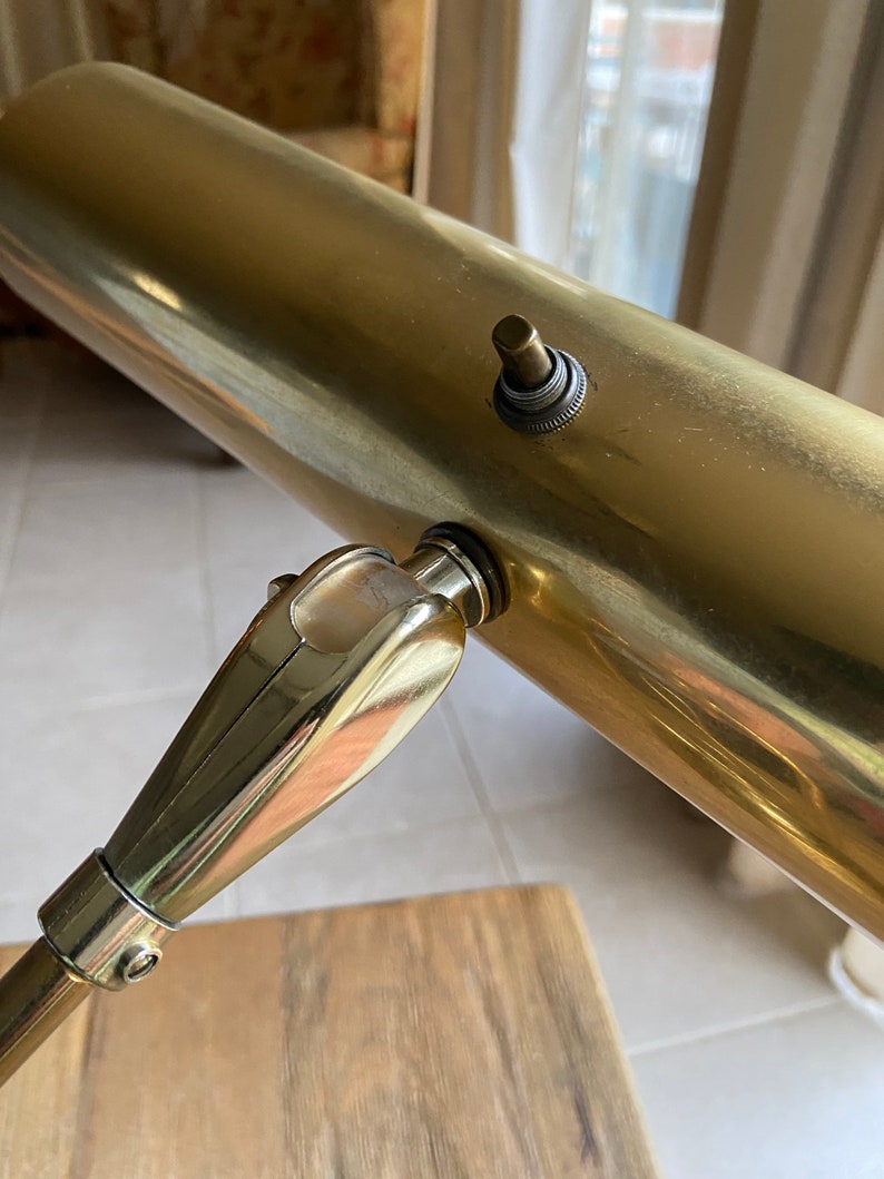 Vintage Musical Note Brass Piano Lamp - Etsy