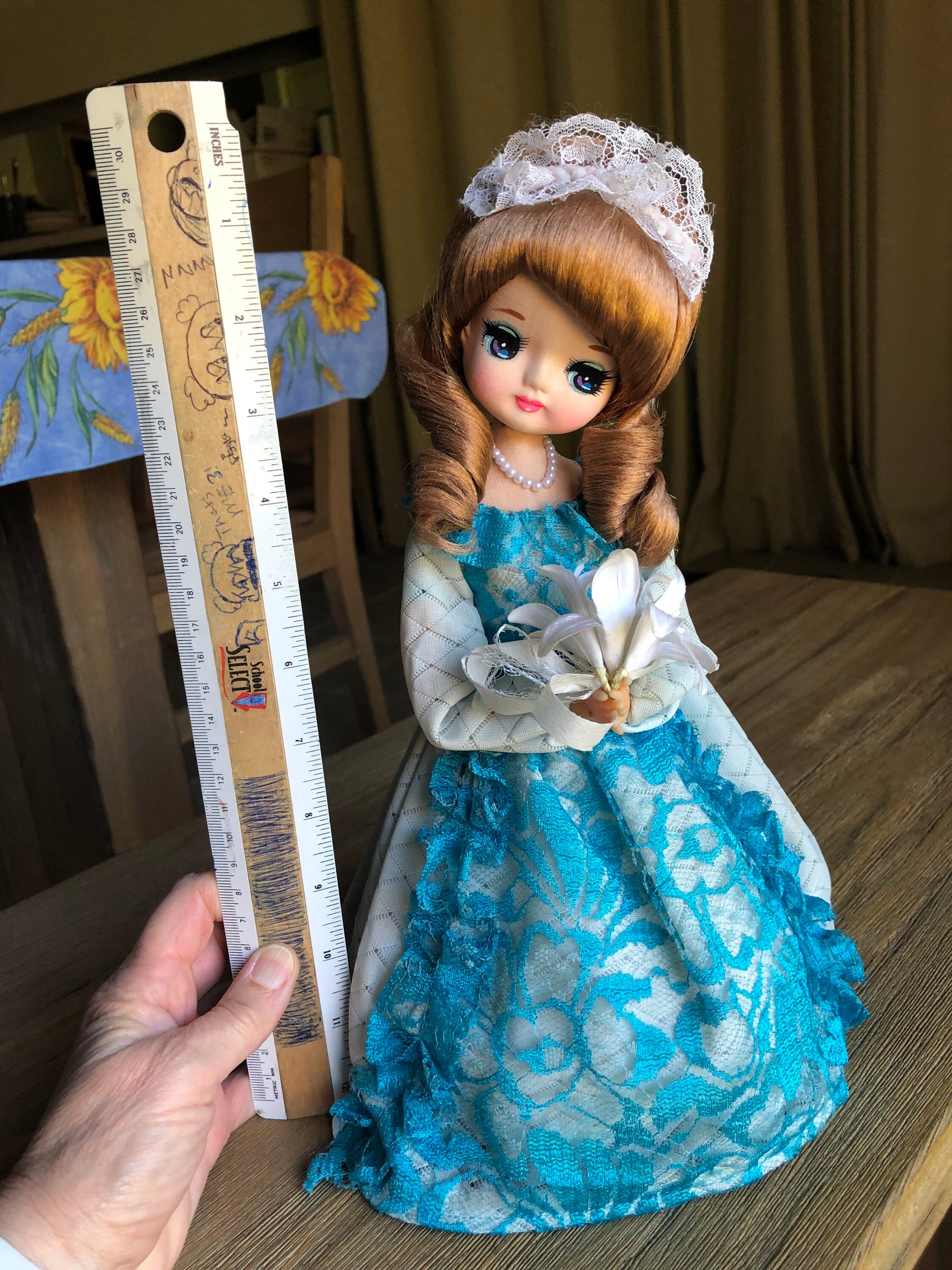 Vintage Sankyo musical doll | Etsy