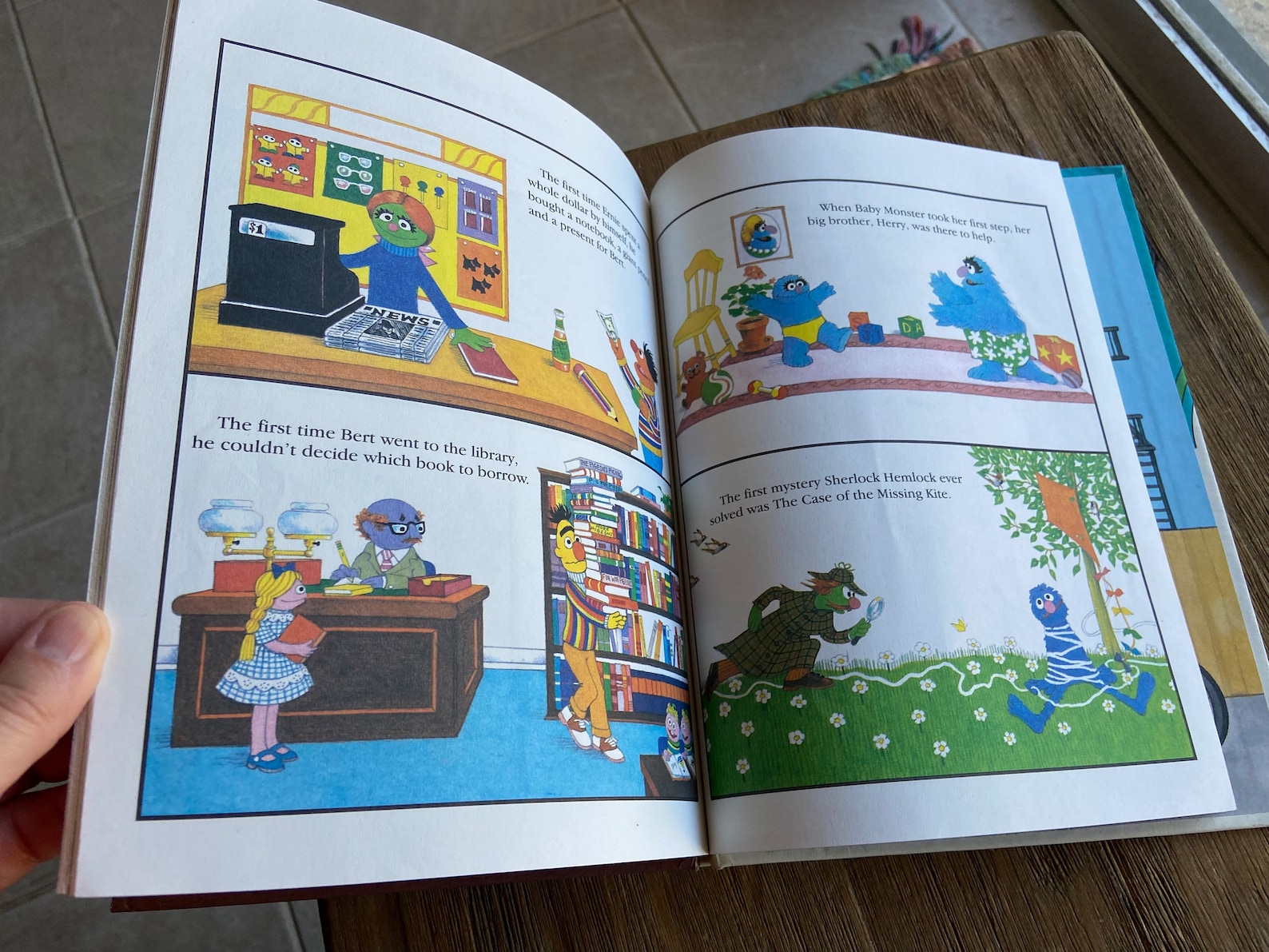 Vintage All About Me Sesame Street Book - Etsy