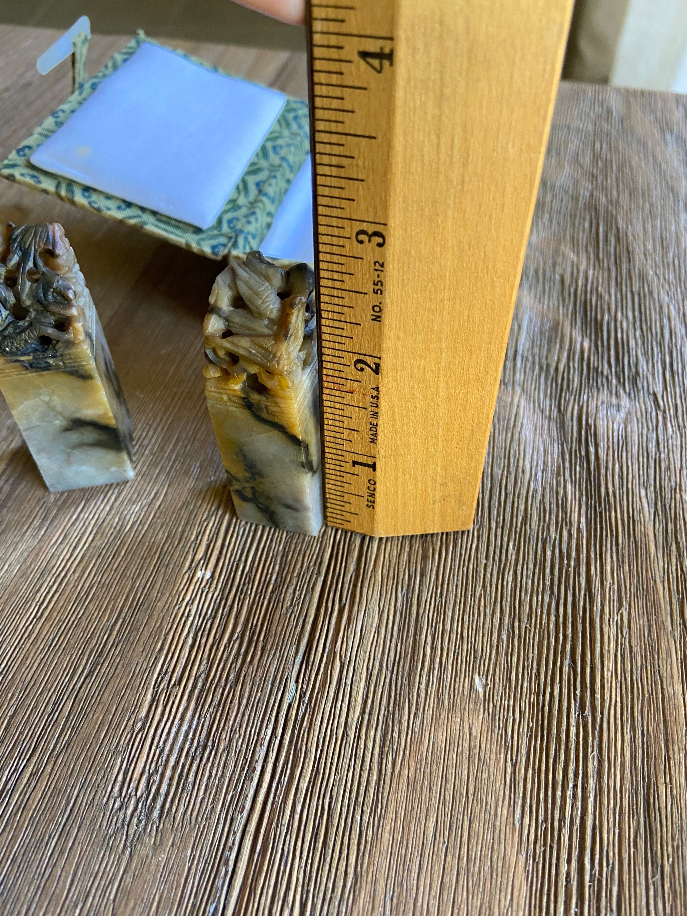 Vintage Asian calligraphy stamps | Etsy