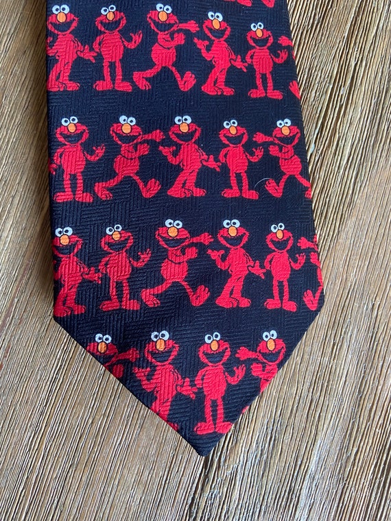 Vintage Sesame Street Elmo Necktie - Gem