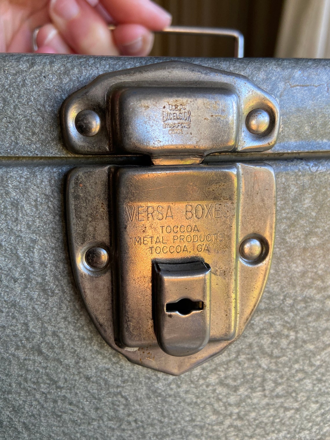 Vintage Metal Versa Box - Etsy