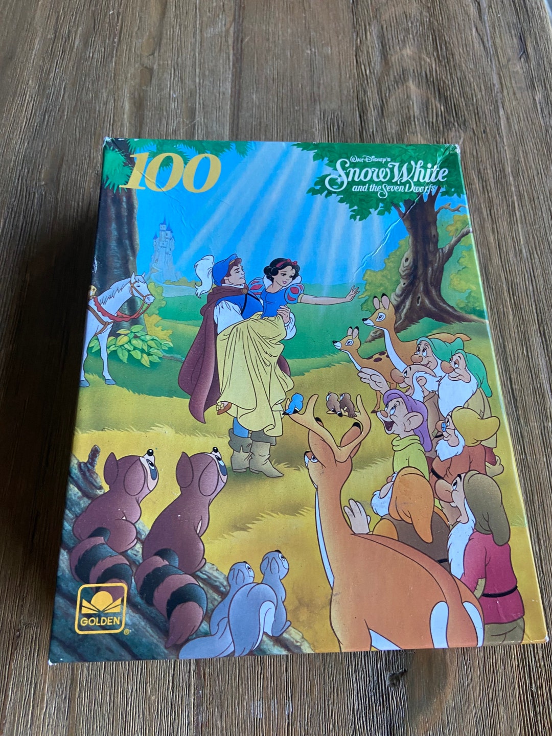 Vintage Snow White Puzzle - Etsy