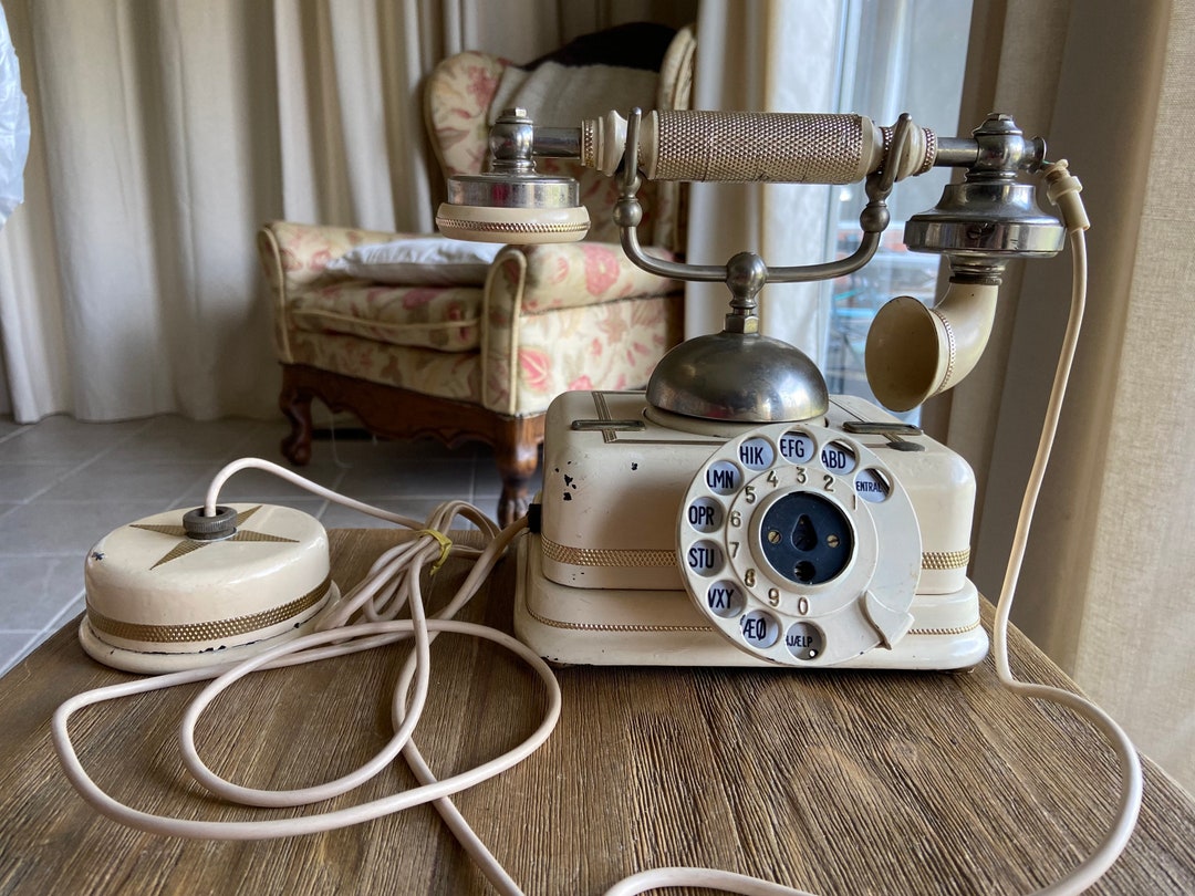 Antique Telephone - Etsy