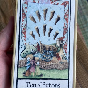 Vintage Old English Tarot Cards - Etsy