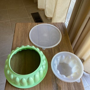 Vintage Tupperware Jadeite Jello Mold With Lid - Etsy
