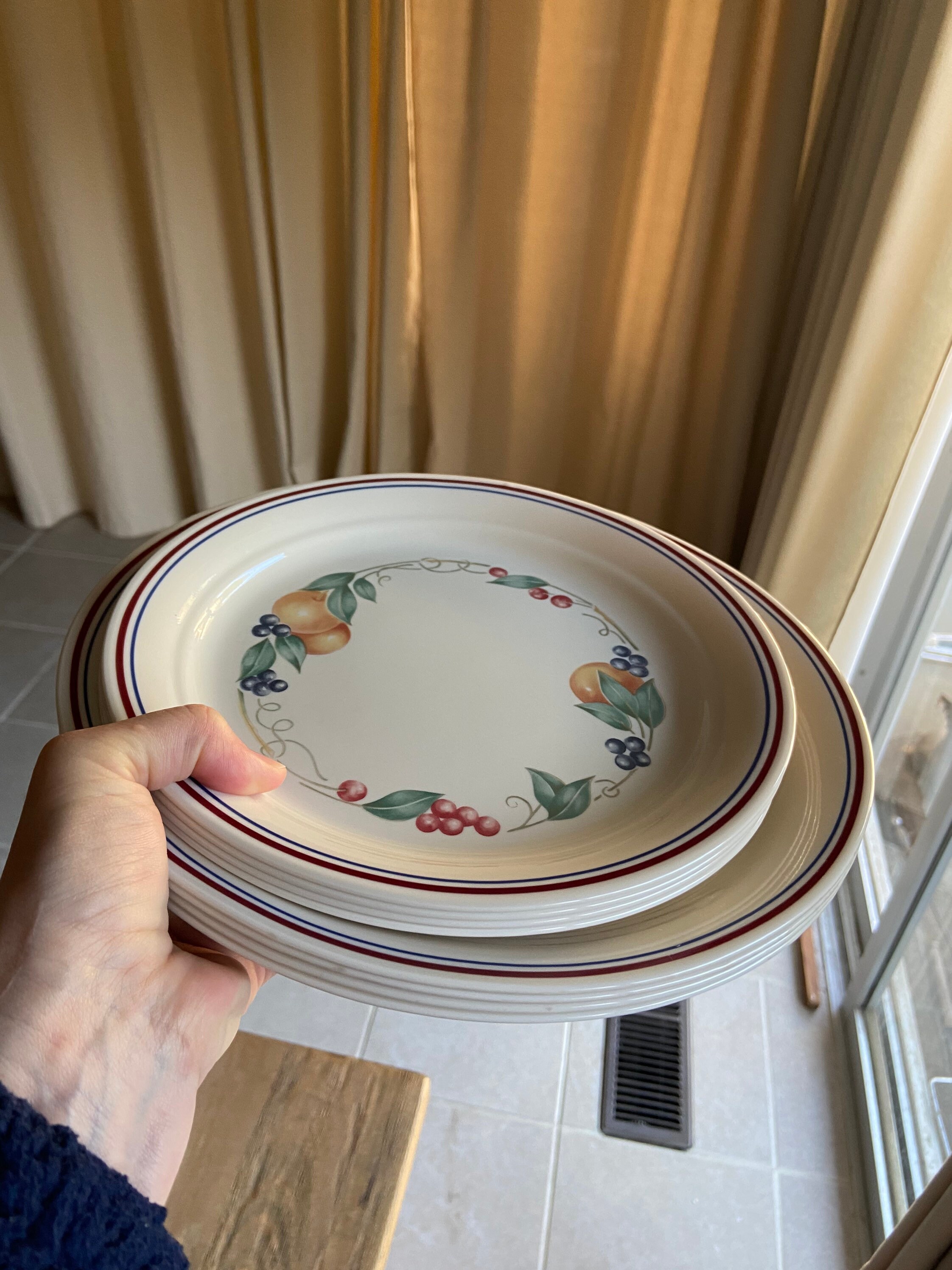 Vintage Corelle plates | Etsy