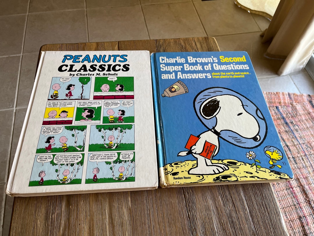 Vintage Peanuts Books (2) - Etsy