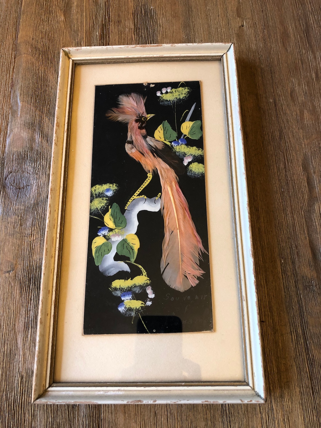 Vintage Bird Feather Wall Art - Etsy