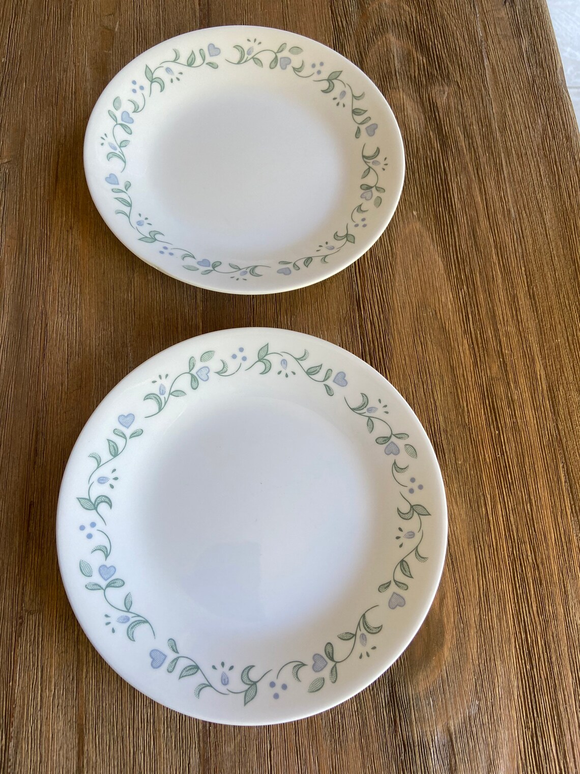 Vintage Corelle Small Plates | Etsy