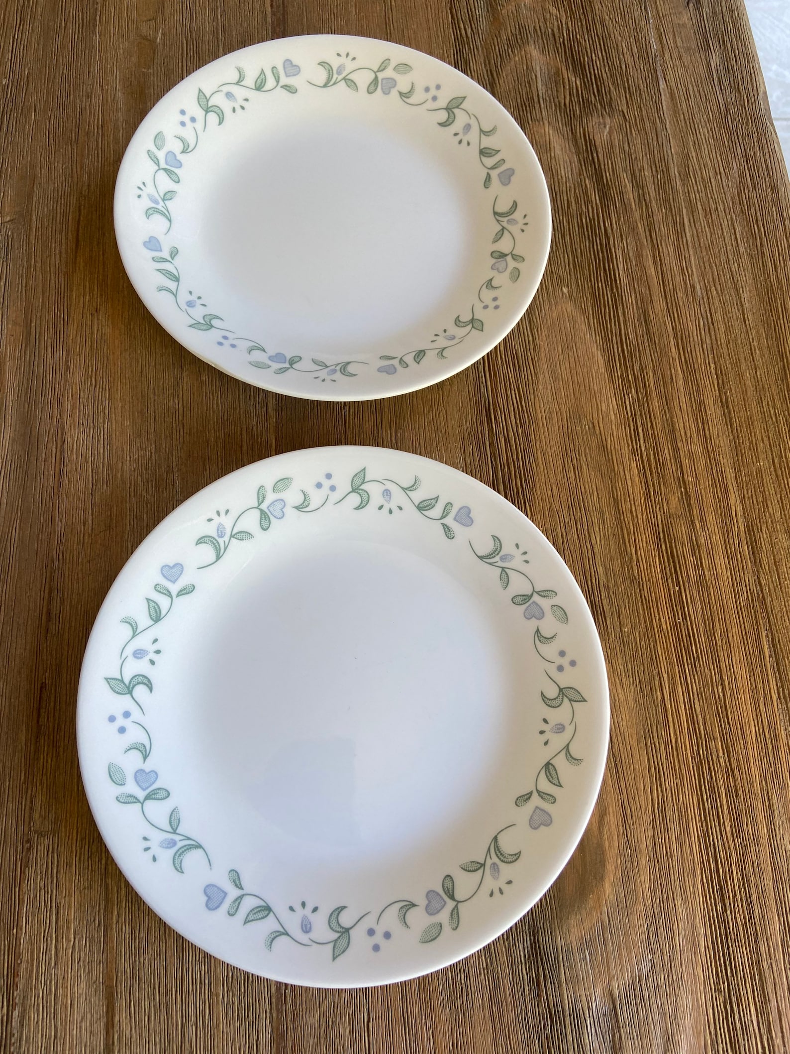 Vintage Corelle Small Plates | Etsy