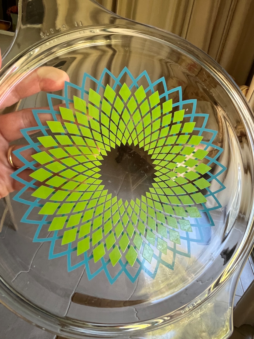 Vintage Pyrex Spirograph Casserole Dish With Lid - Etsy