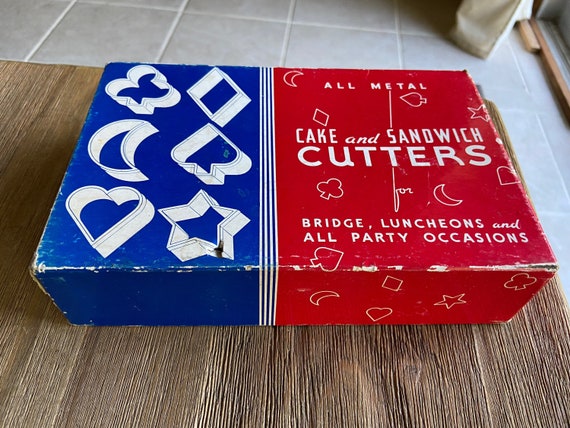 Vintage Bridge Theme Sandwich Cutters | Etsy