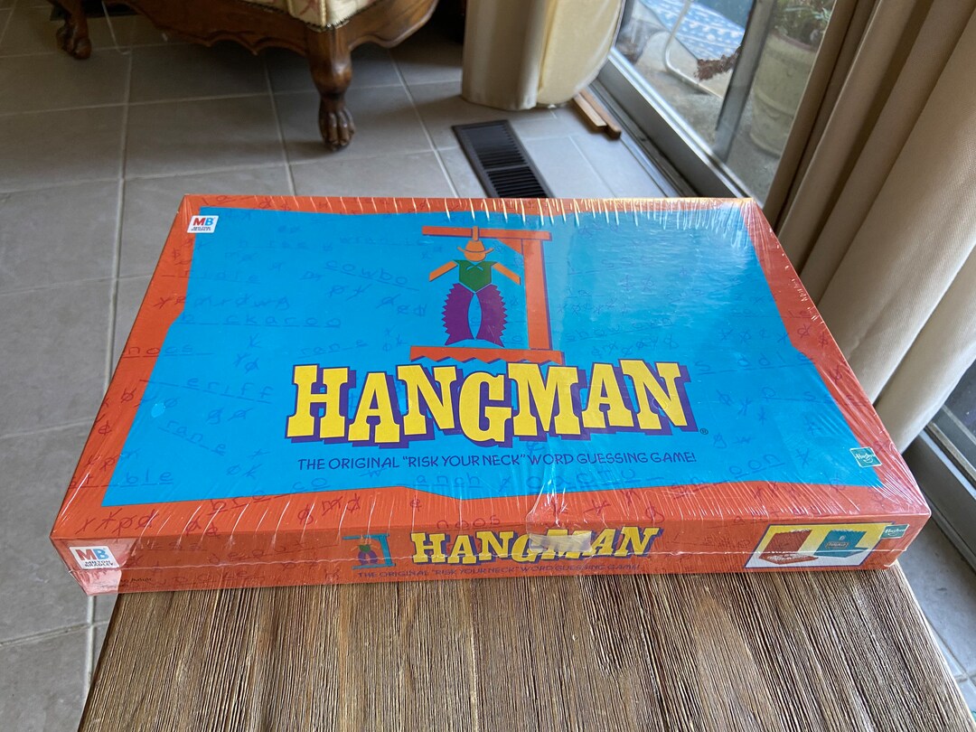 Vintage 1981 Hangman Game (sealed ) - Etsy