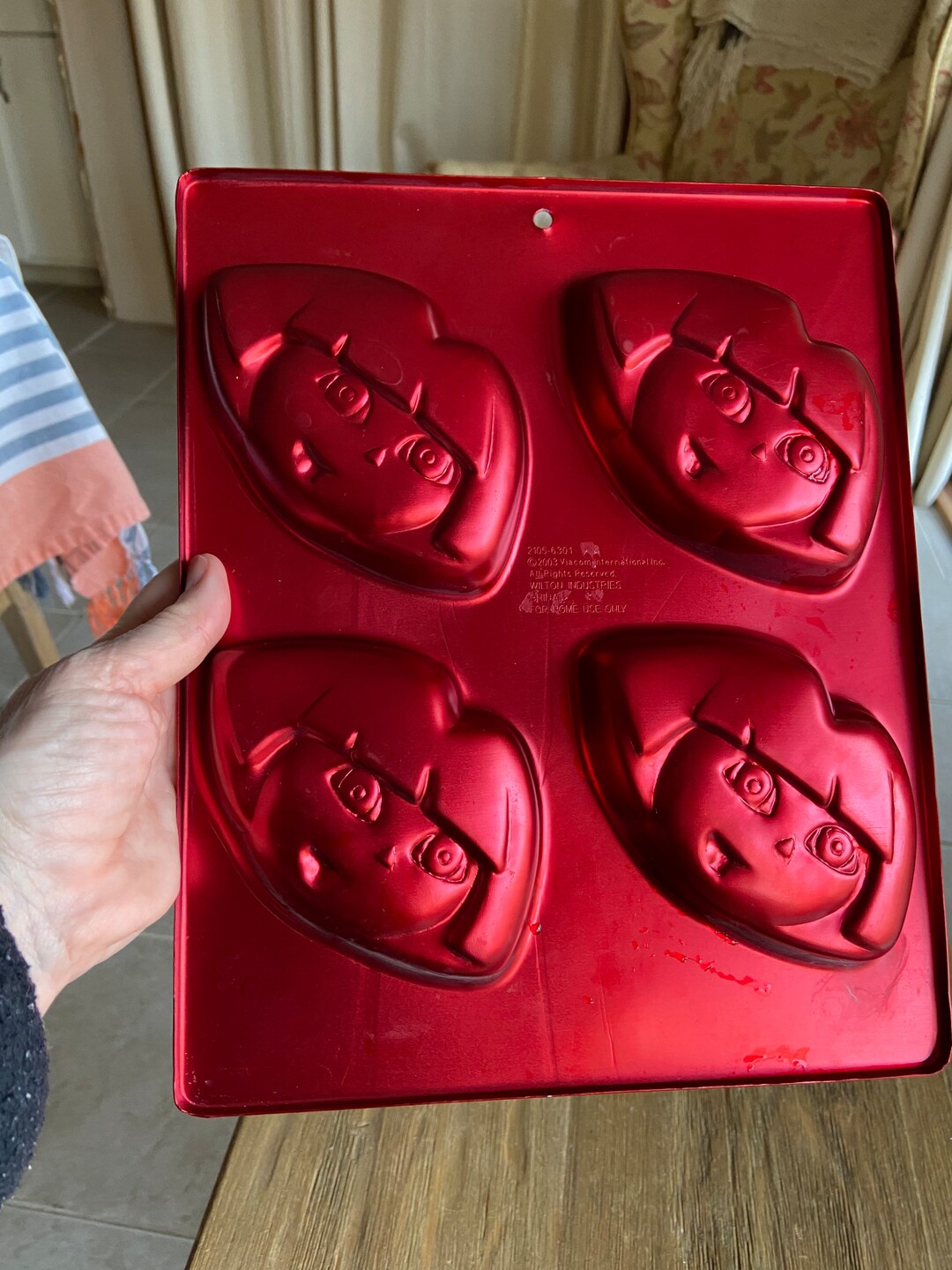 Vintage Dora the Explorer Wilton Cookie Mold - Etsy