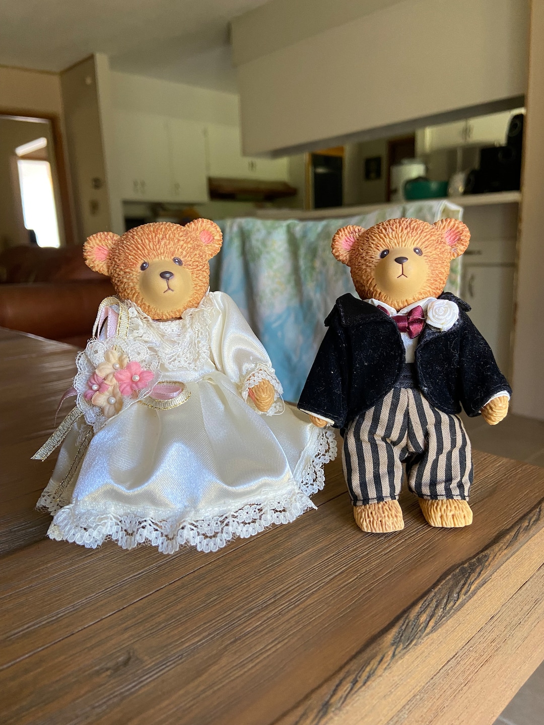 Vintage Russ Wedding Bears - Etsy