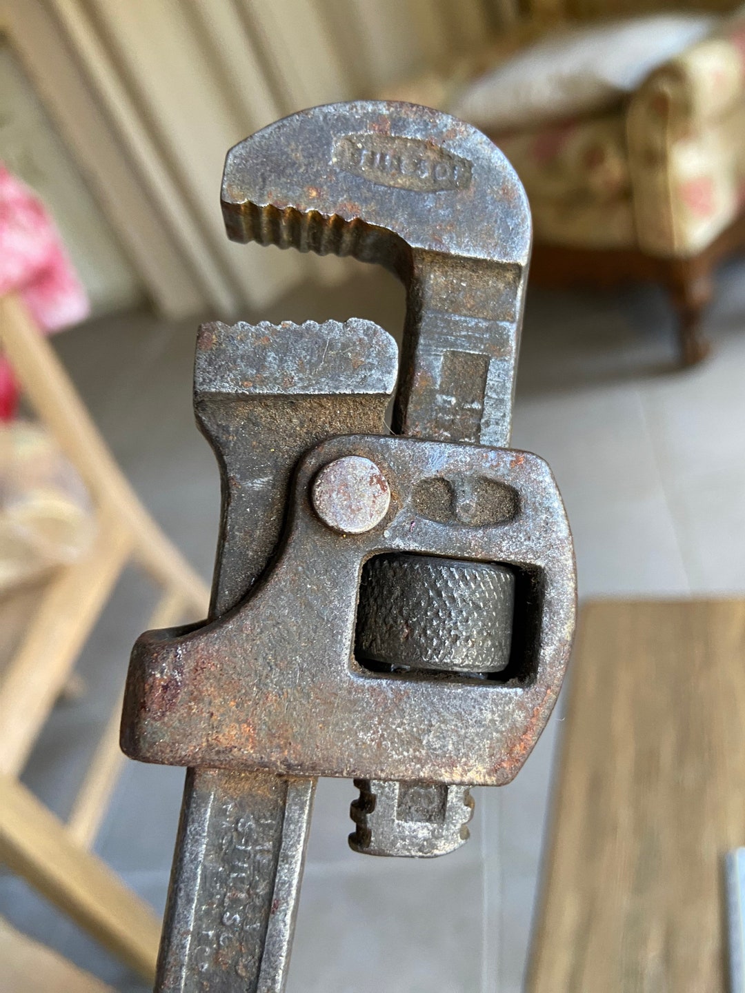 Antique Adjustable Wrench - Etsy