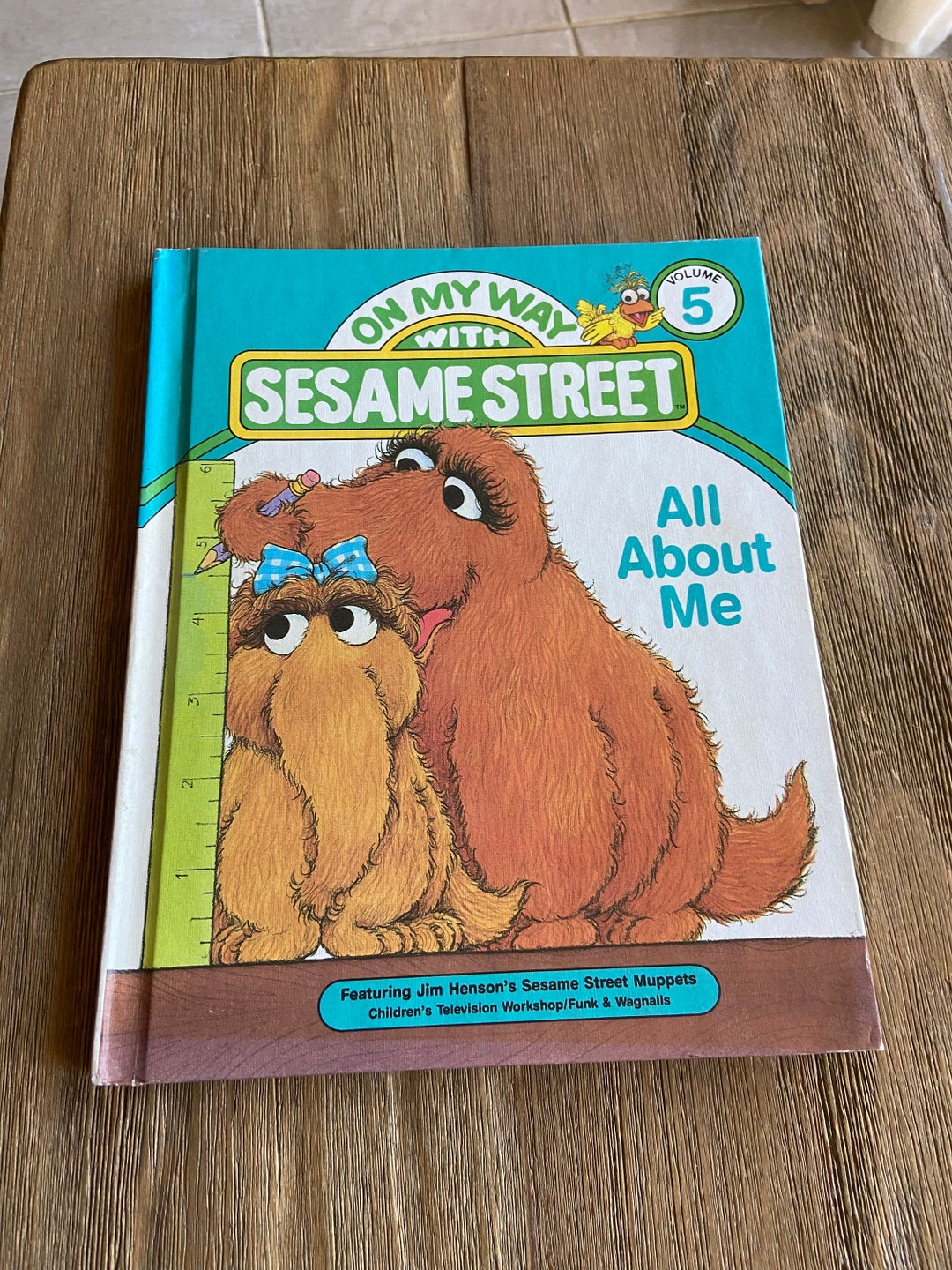 Vintage All About Me Sesame Street Book - Etsy