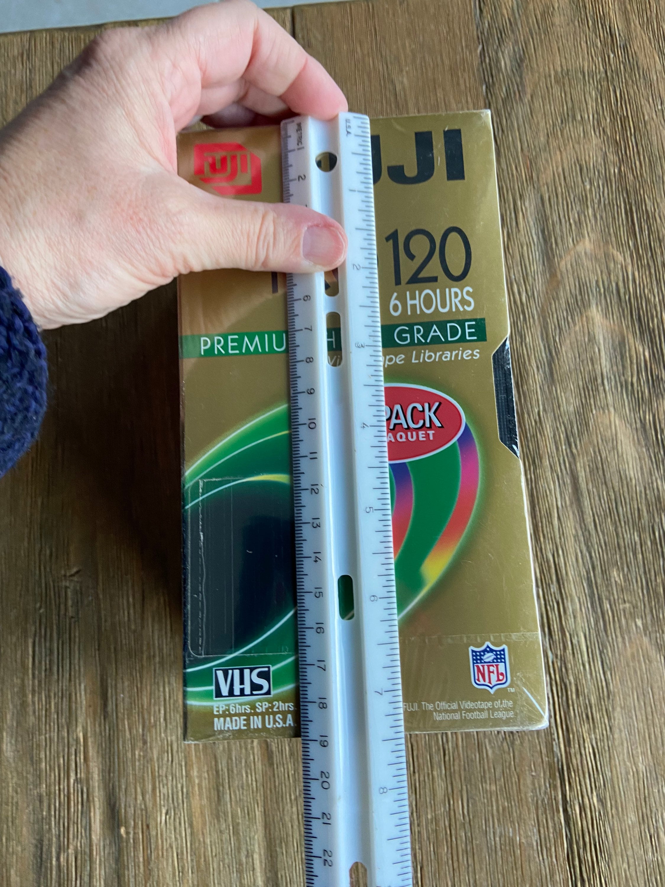 Vintage Fuji Pro 120 VHS Cassettes Sealed 3 Pack - Etsy