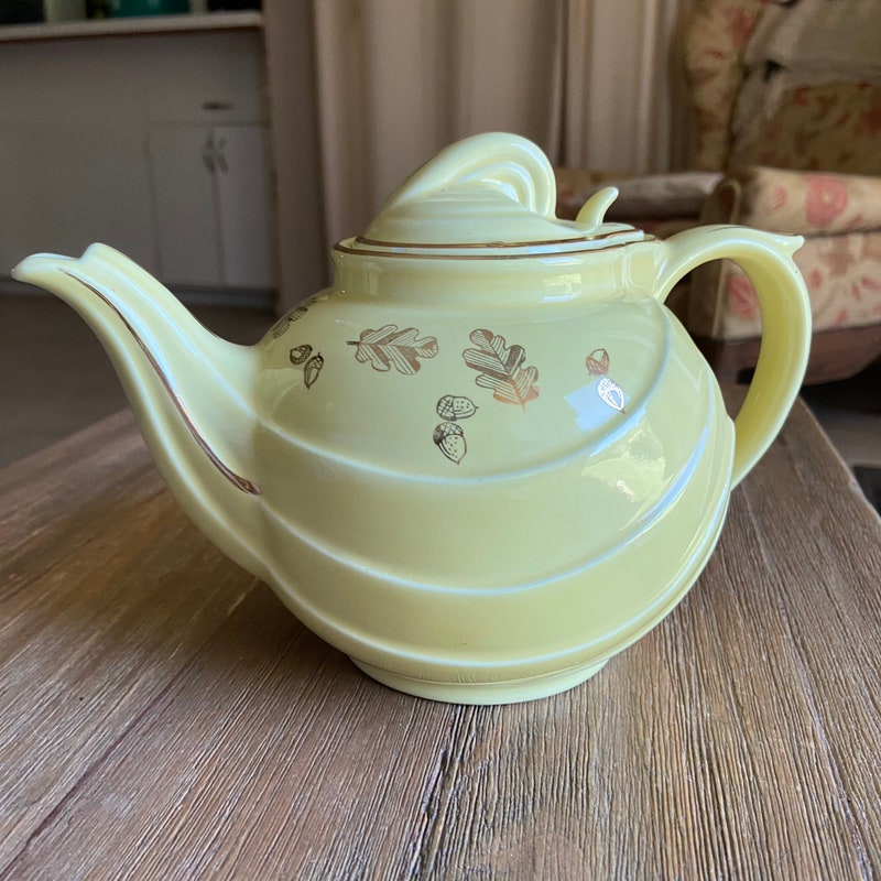 Yellow Teapot - Etsy