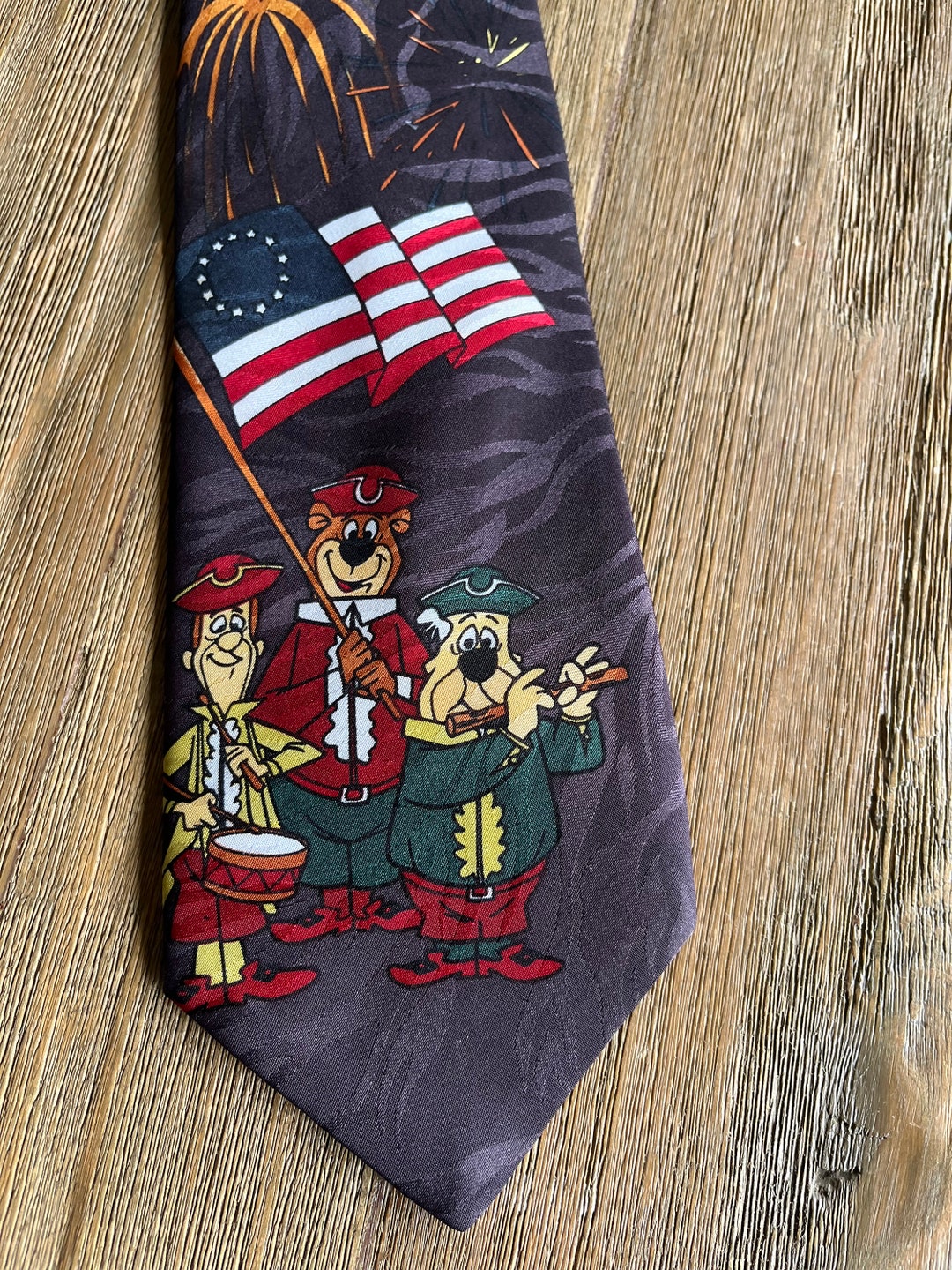 Vintage Yogi Bear Necktie - Etsy