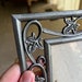 Vintage Ivy Leaves Metal Picture Frame - Etsy