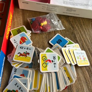 Vintage Ravensburger Math Game - Etsy