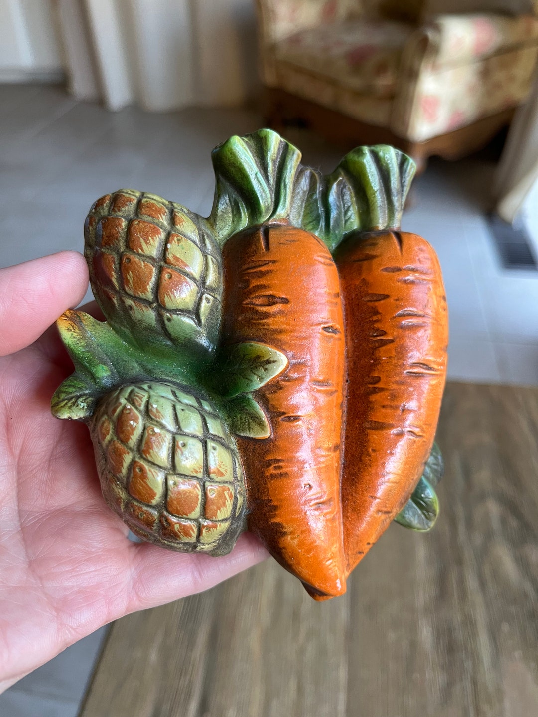 Vintage Carrots Ceramic Wall Decor - Etsy