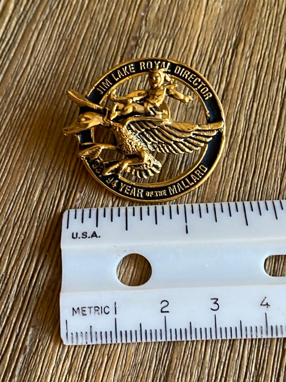 Vintage Masonic pin (goose) - Gem