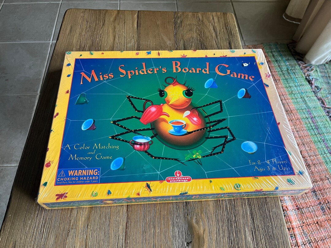 Vintage Miss Spider’s Sealed Game - Etsy