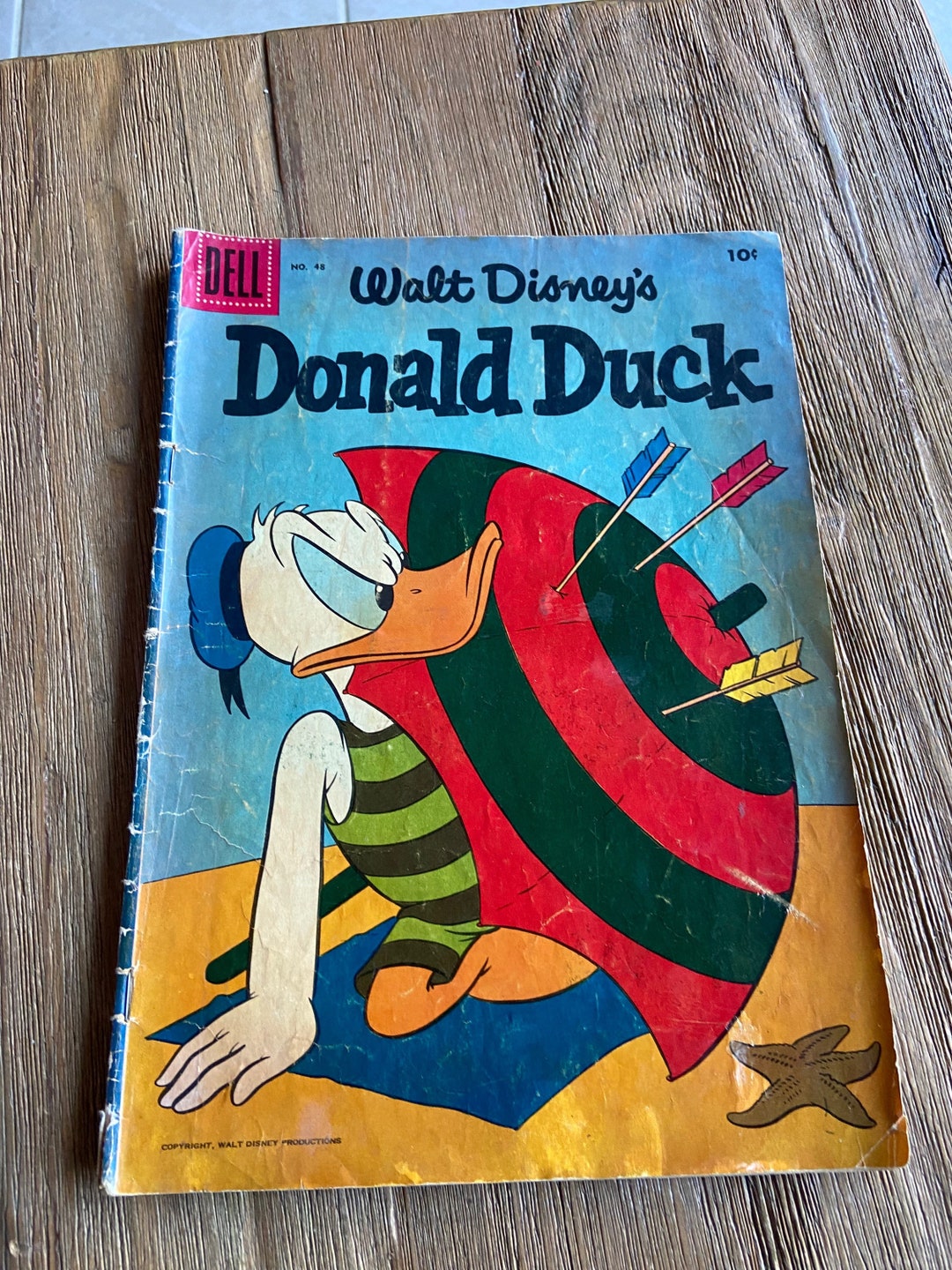 Vintage Donald Duck Comic (july-aug ‘56) - Etsy