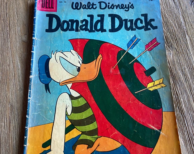 Vintage Donald Duck Comic (july-aug ‘56) - Etsy