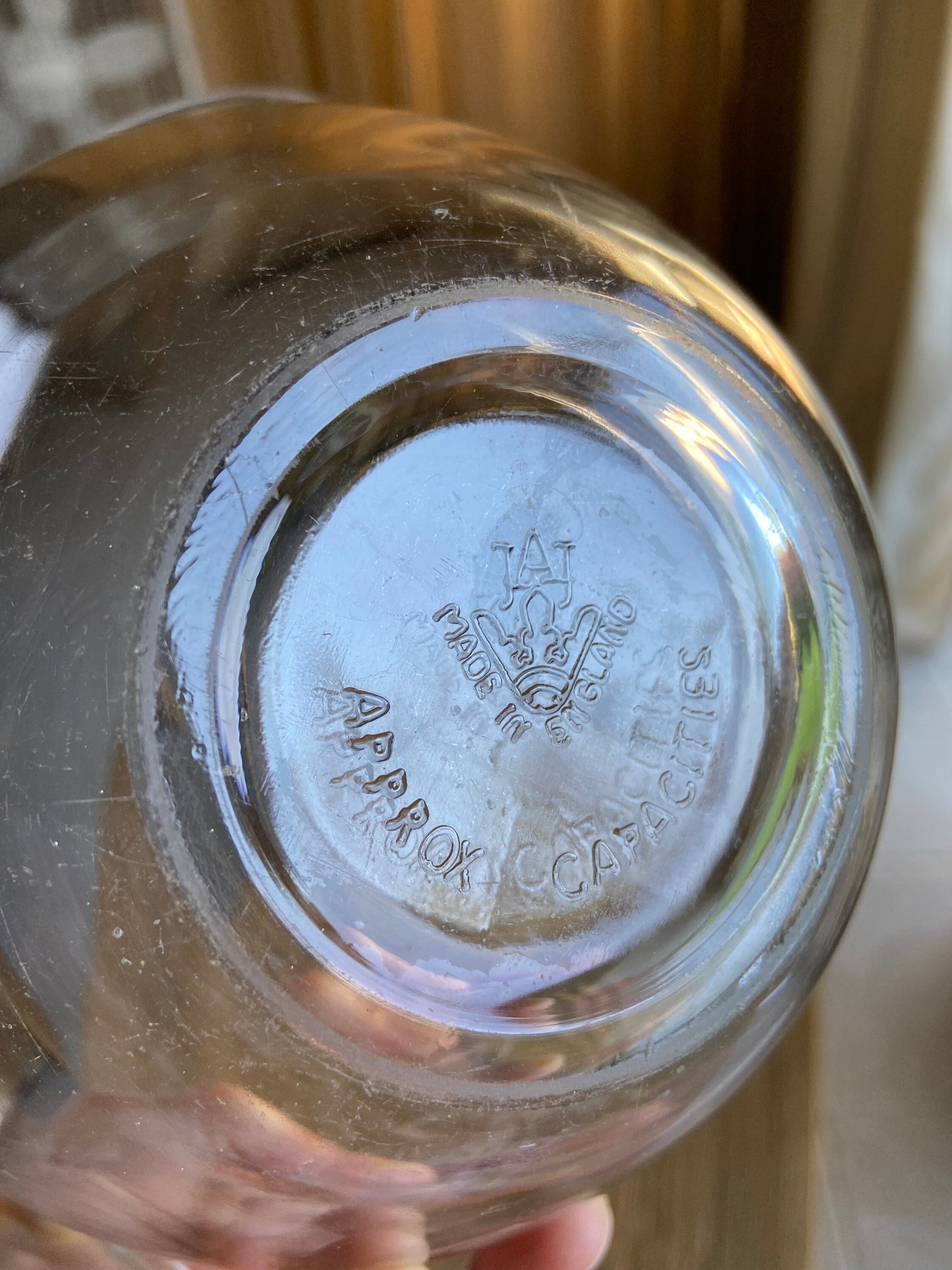 Vintage English measuring bowl | Etsy